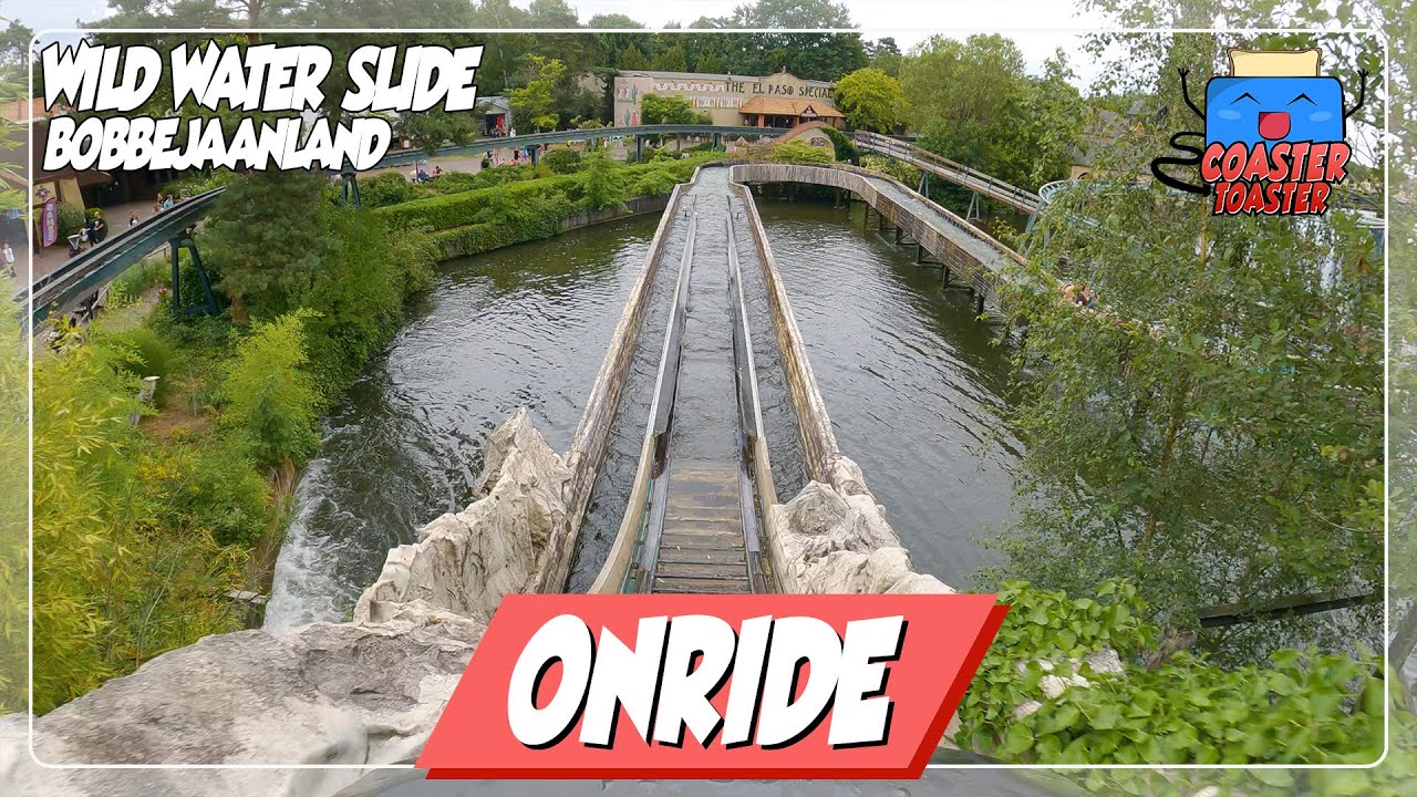 Wild Water Slide - Bobbejaanland - Netter oldschool Intamin Log Flume ...