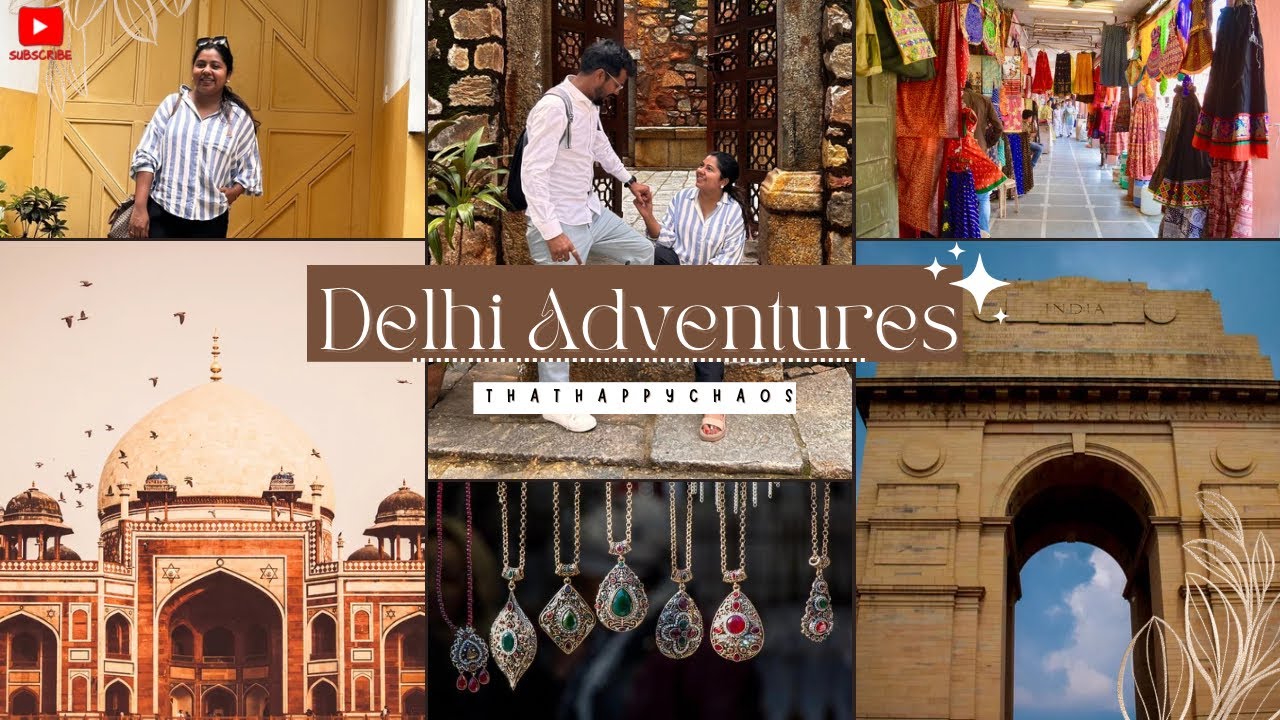 Delhi Adventures: Uncovering the Heart of India | Travel Vlog | Kvlogs ...