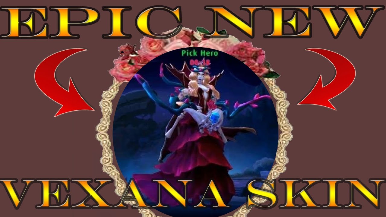 vexana mobile legends new skin - YouTube