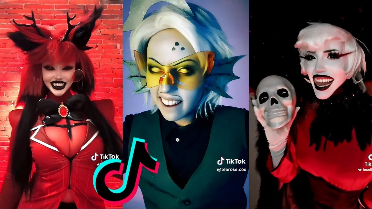 Hazbin Hotel and Helluva Boss Cosplay - Best Compilation #60 💕 - YouTube
