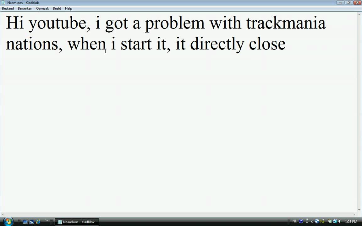 TrackMania Nations starting problem - YouTube