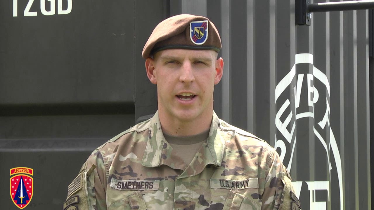 Sgt. Smethers 91B Wheeled Vehicle Mechanic SFAB - YouTube