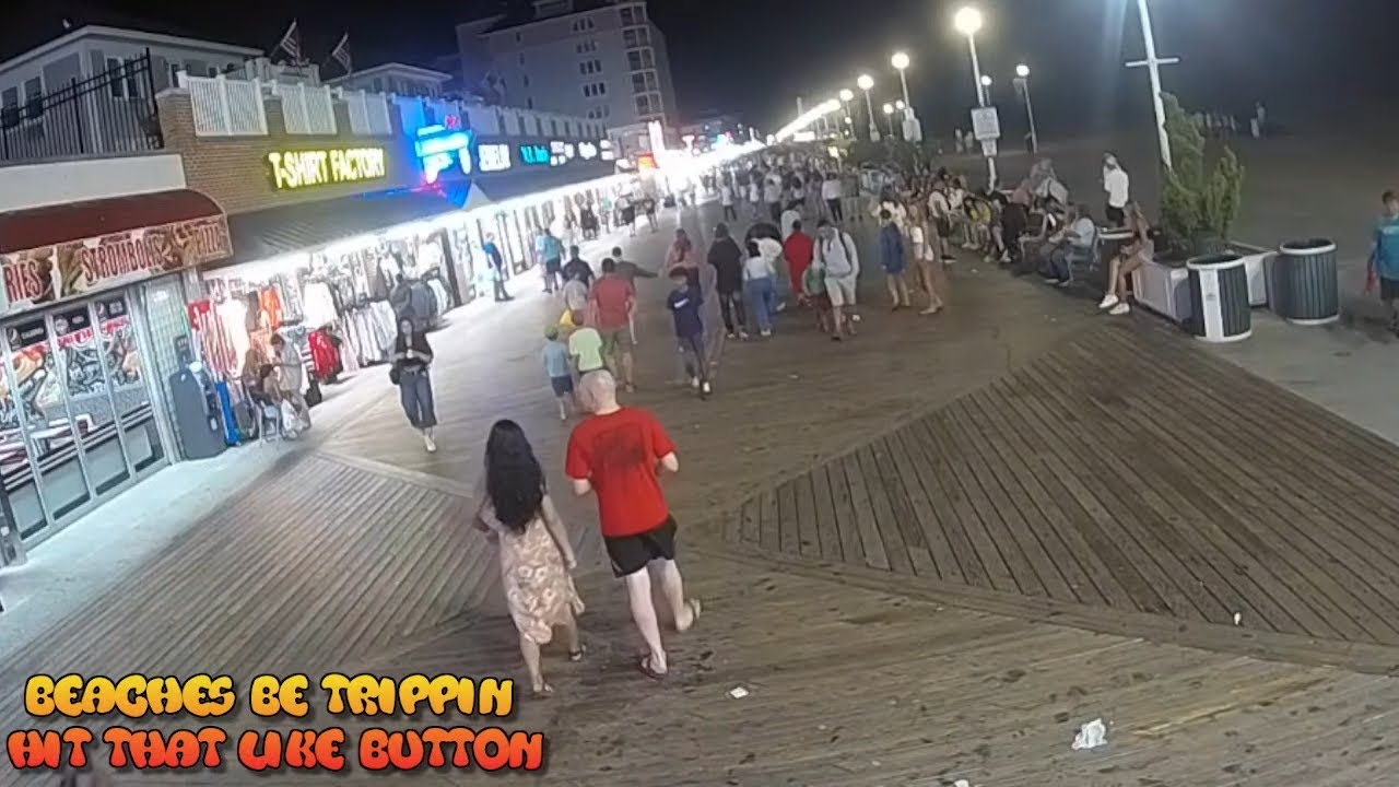 Ocean City, MD Boardwalk Cam ~ Maryland beach live webcam ~ ocean city ...