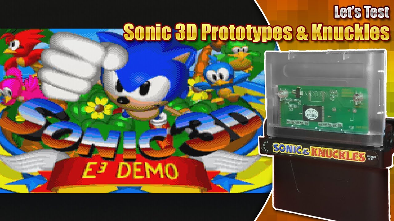 Sonic 3D Prototypes & Knuckles - Not a blast... - YouTube