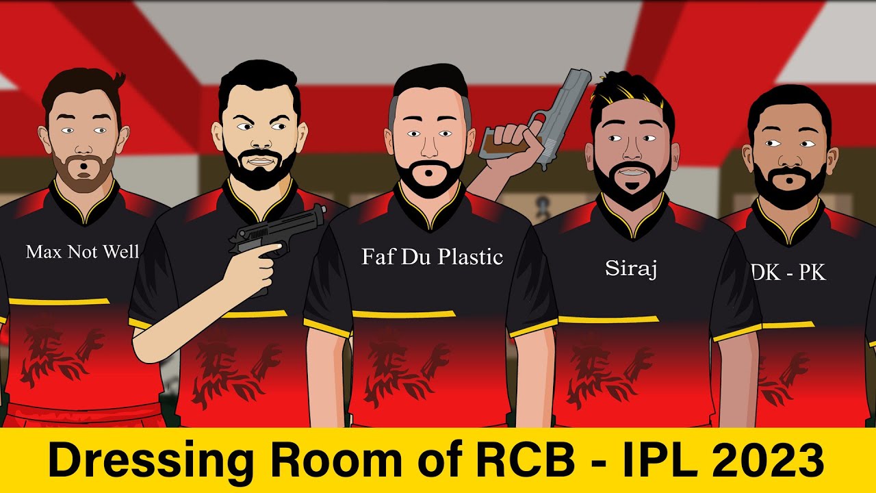 Dressing Room Of RCB | IPL 2023 - YouTube