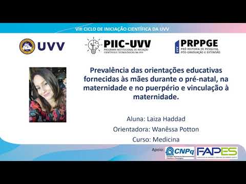 #S041 - ORIENTAÇÕES EDUCATIVAS FORNECIDAS ÀS MÃES DURANTE O PRÉ-NATAL, NA MATERNIDADE E NO PUERPÉRIO