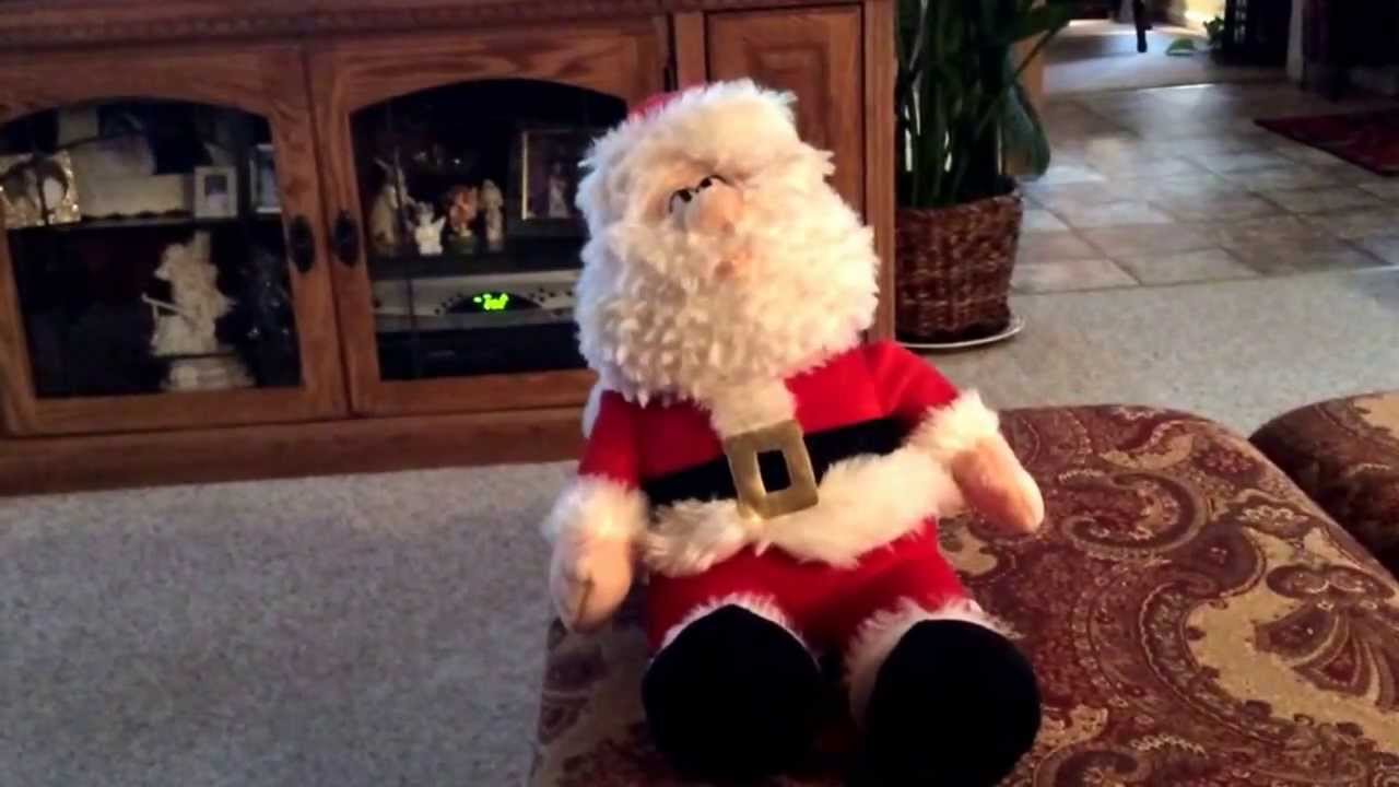 Farting Santa Toy - YouTube