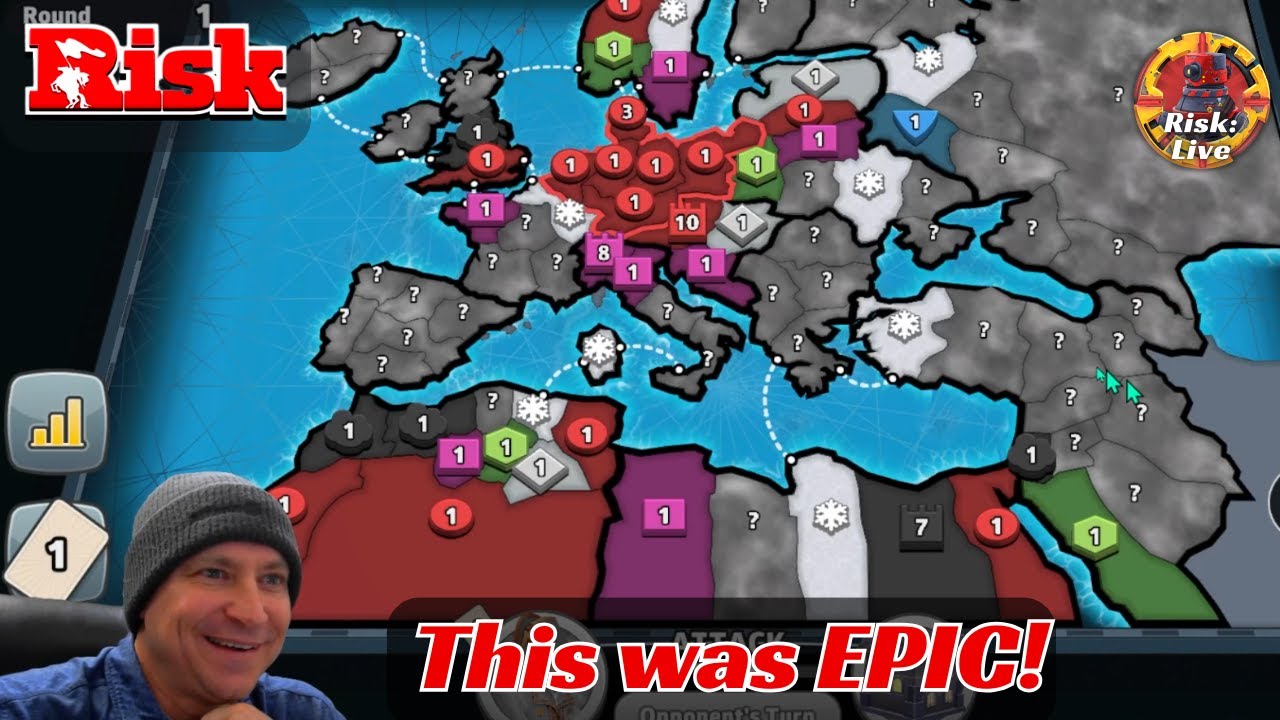 Epic Battle for the West Side of the Map! | Europe Advanced Caps | Risk ...
