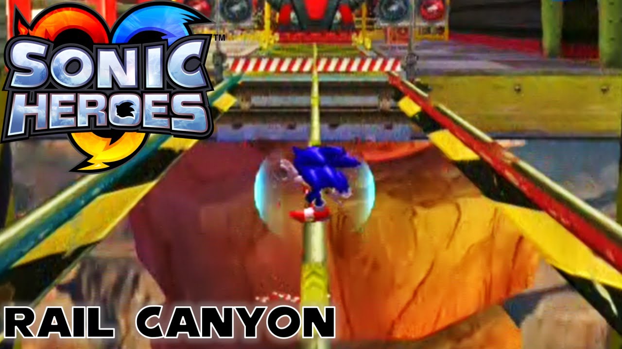 Rail Canyon (Team Sonic) ★ Sonic Heroes - YouTube