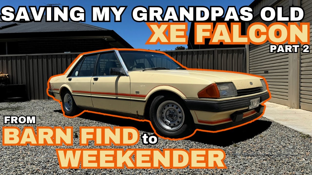 BARN FIND resurrection! Bringing the XE Ford Falcon S-Pack back to life ...