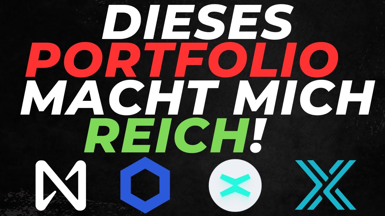 10.000€ Crypto Portfolio | MultiversX, NEAR, IMX, Render, LINK, Fetch ...