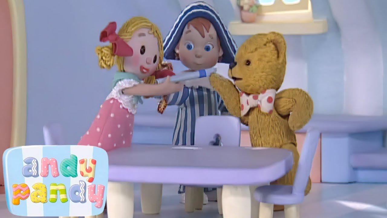 Tiffo & Andy Pandy Play Musical Chairs! | Andy Pandy | Cartoons For ...