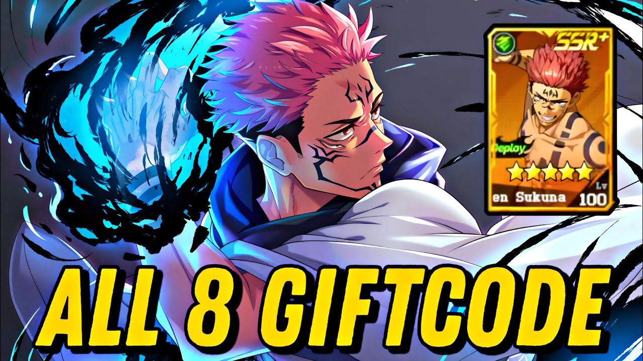 ALL 8 ACTIVE CODE & TES SKILL SSR+ RYOMEN SUKUNA - JUJUTSU LEGENDS ...
