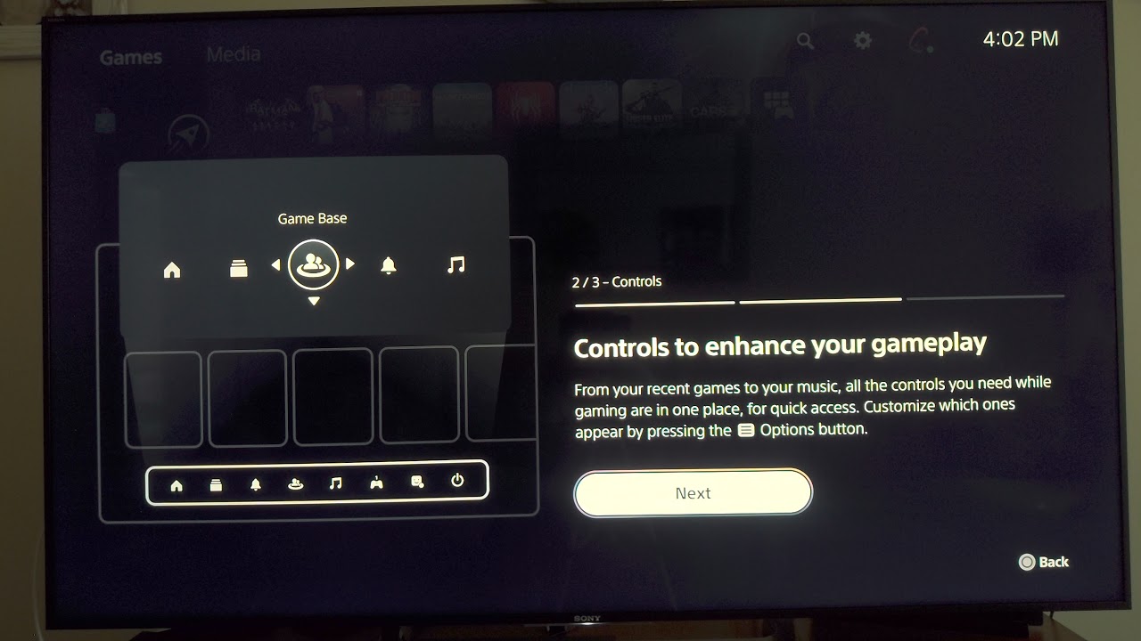 new PS5 Control center - YouTube