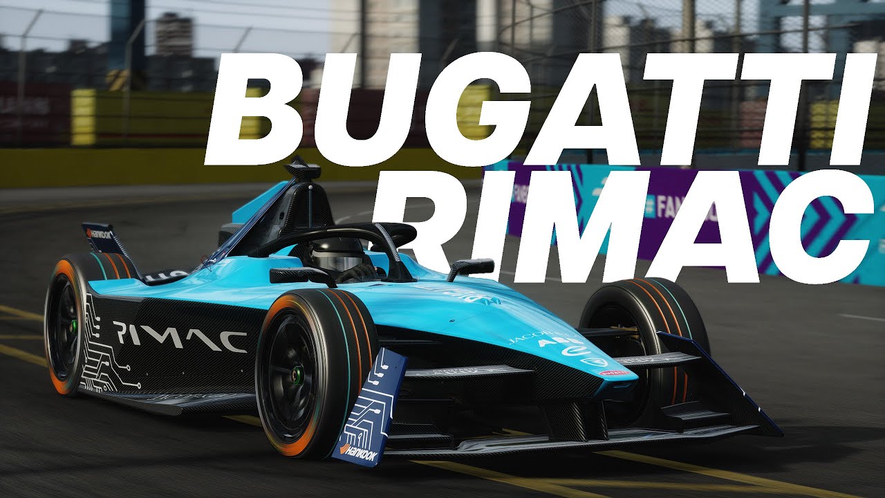 Bugatti Rimac Formula E Team - Port Newark, Assetto Corsa - YouTube