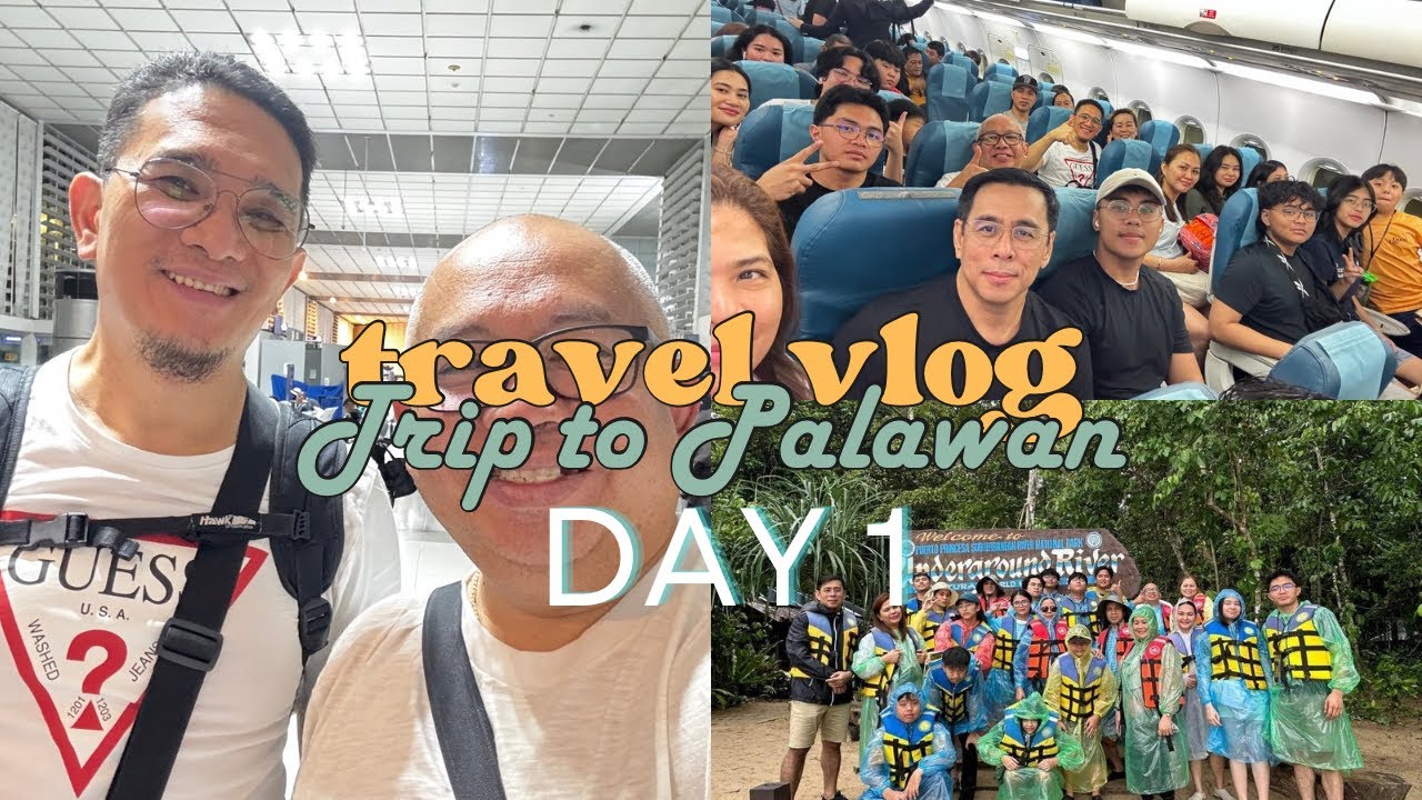 First Adventure, Palawan Trip (1st Day) - YouTube