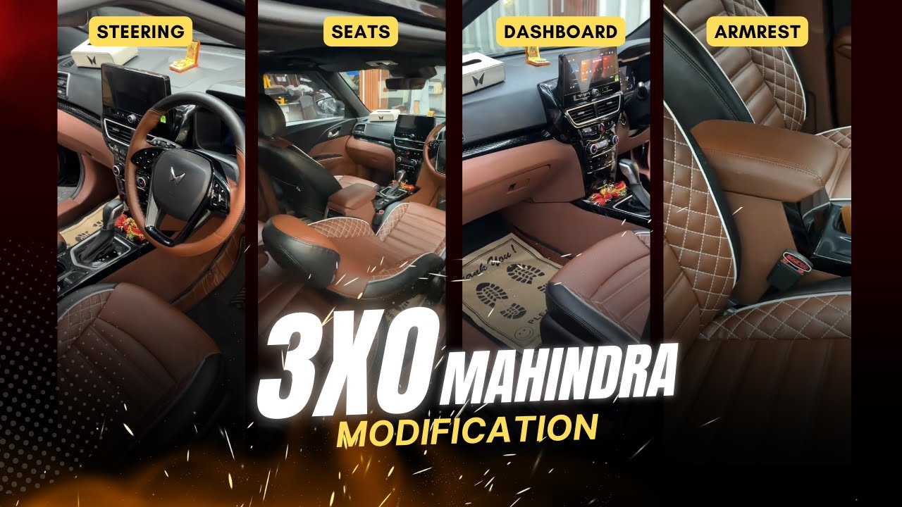 Newly launched XUV 3XO Interior Modification 🤯🤯 || Insane Modification ...