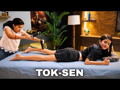 Tok Sen ASMR Leg Massage | Calf & Foot Tissue Pain Relief
