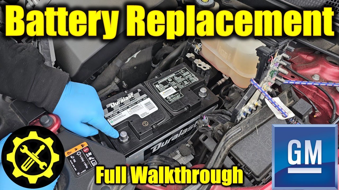 2018 - 2023 Chevy Traverse Battery Replacement - Full Walkthrough ...