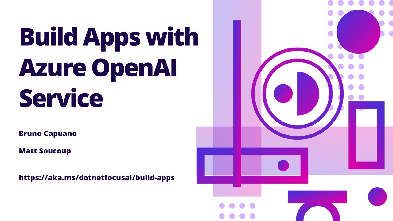 Generative AI Challenge - Build apps with Azure OpenAI Service - YouTube