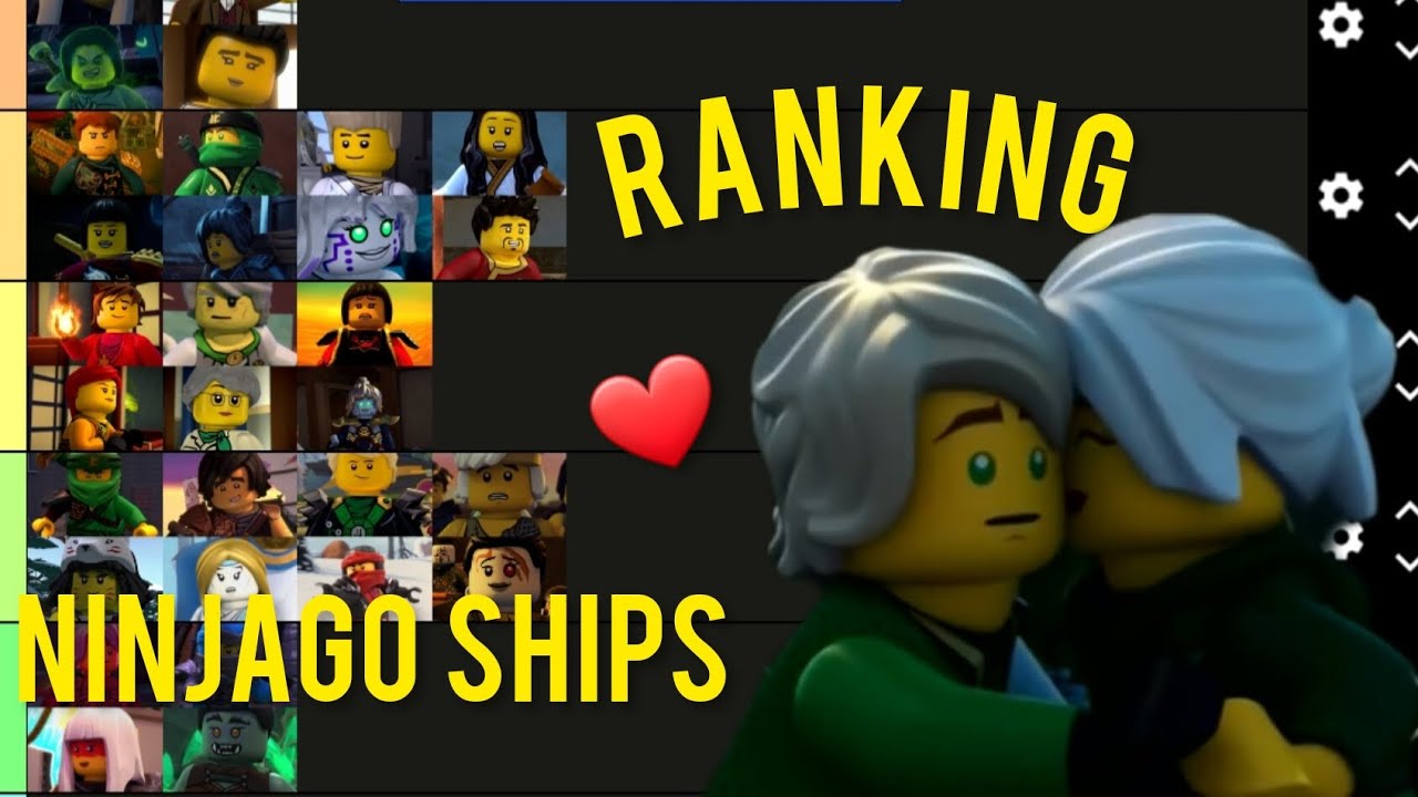 RANKING ALL NINJAGO SHIPS on Tier maker #ninjago - YouTube