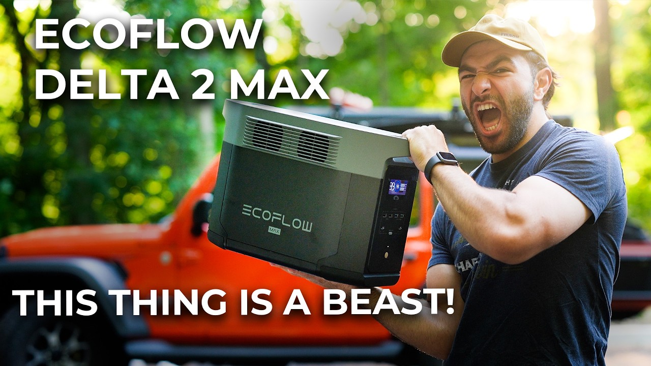 Best solar generator? | EcoFlow Delta 2 Max Review - YouTube