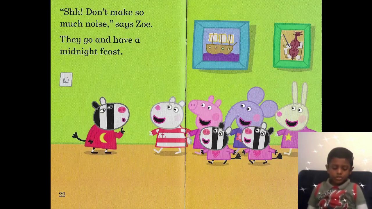 Peppa Pig's First Sleepover - YouTube