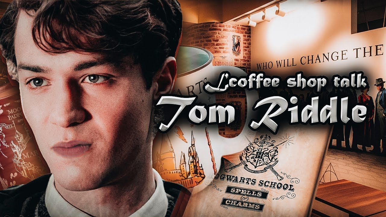 Tom Riddle Talking In coffee shop ☕ ASMR Harry Potter Hogwarts Ambiance ...