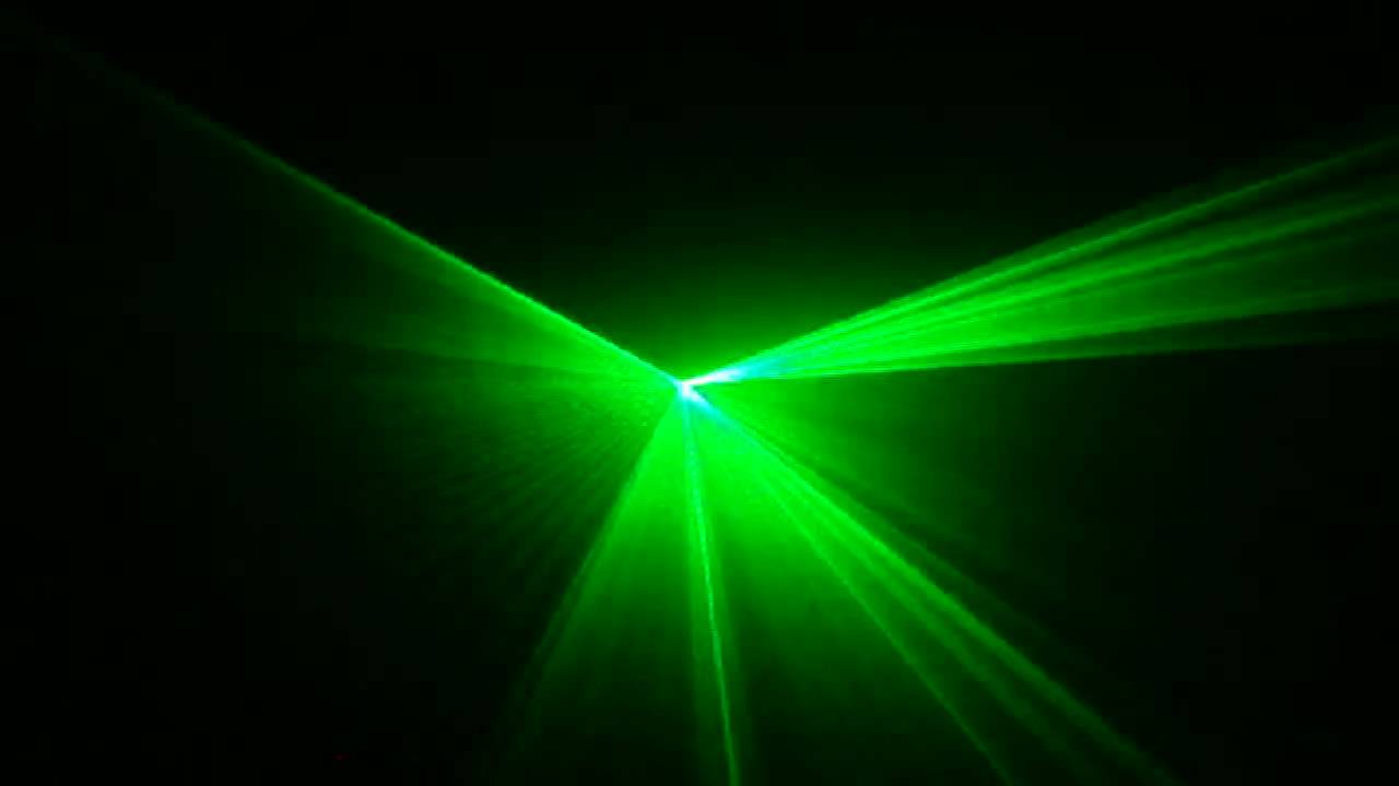 Kam DMX Laser40 FScan in action - YouTube