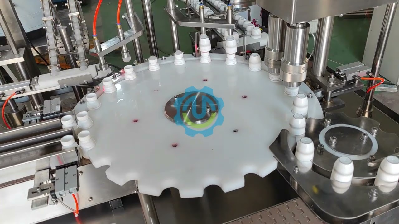 High Speed Roll-on Bottle Filling And Capping Machine, Filler Capper ...