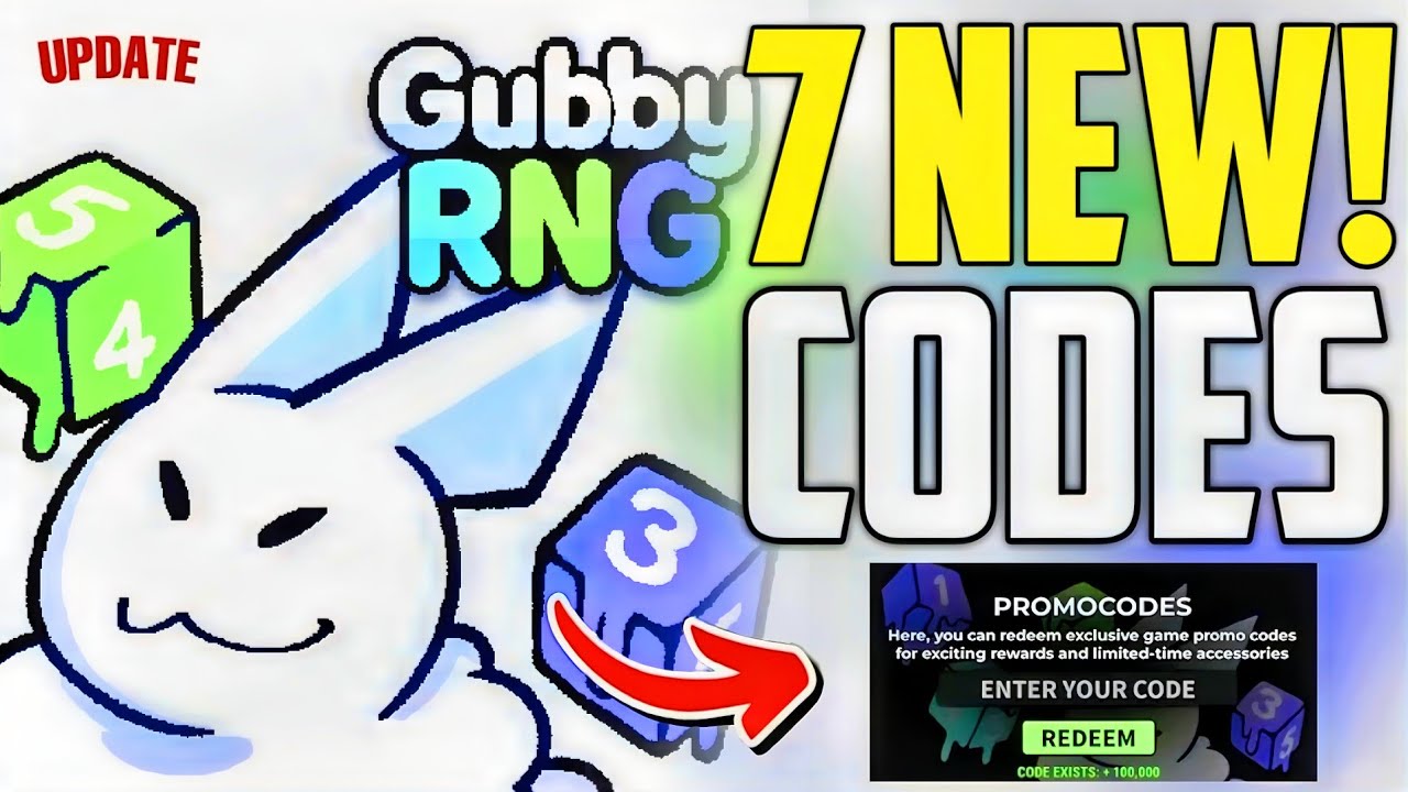 [💦]*NEW🔥UPDATE* GUBBY RNG ROBLOX CODES 2025 - GUBBY RNG CODES 2025 ...