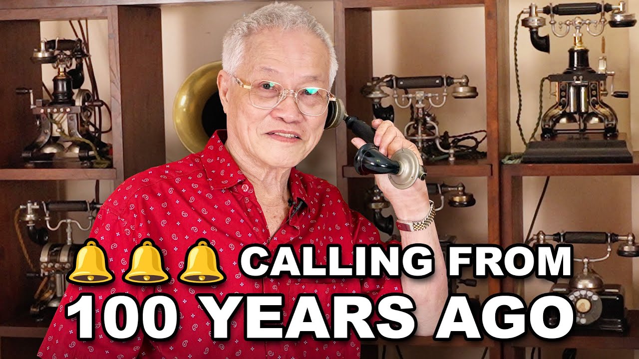 What Telephones & Gramophones Look Like 100 Years Ago | iCollect - YouTube