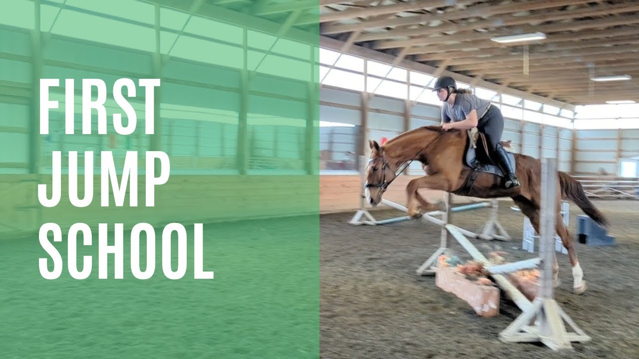 Cheddar's first jump school - YouTube