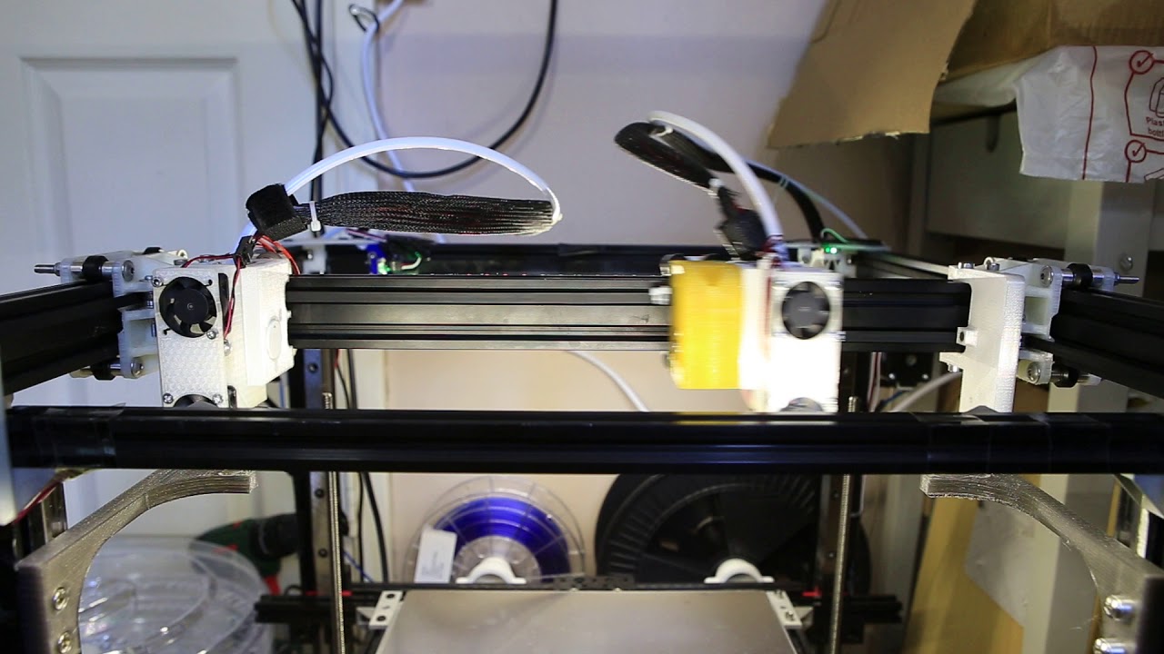 DualDBot Extruder Switch Demo - YouTube