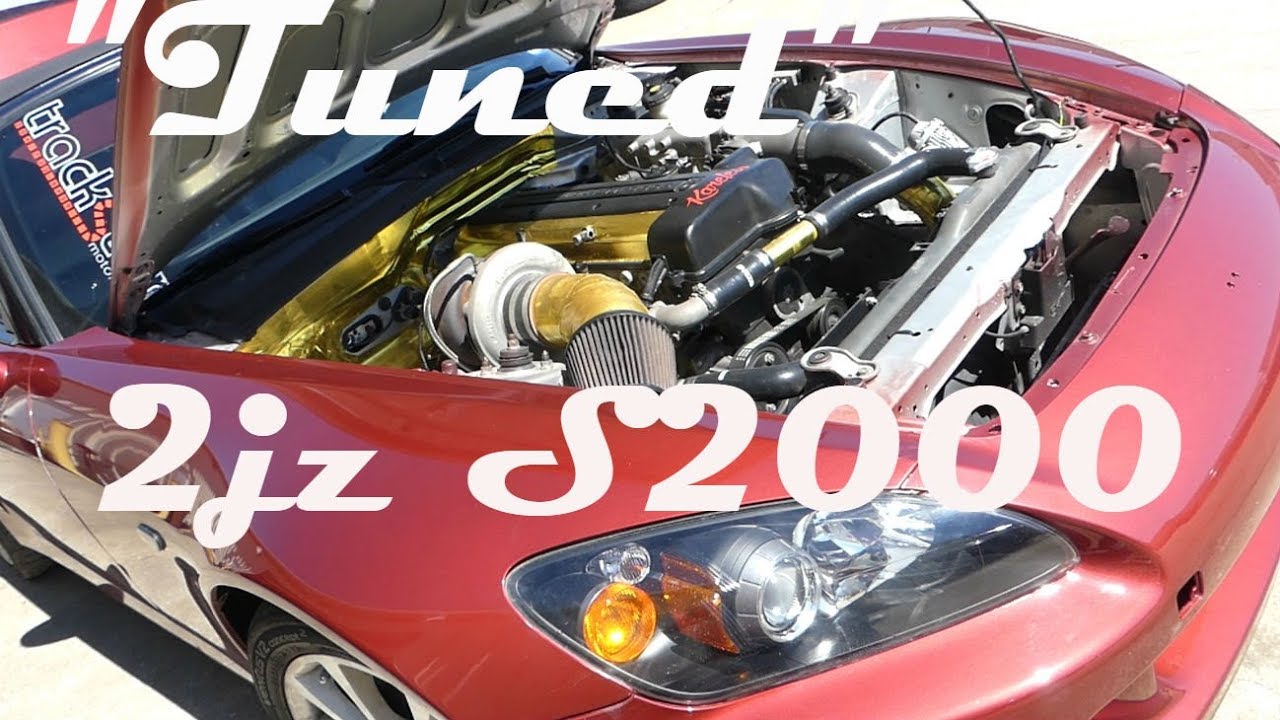 "Tuned" Aaron's 2JZ Swapped S2000! 1400HP Turbo Lambo stops in! - YouTube