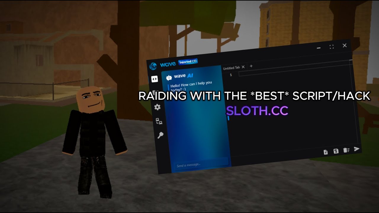 RAIDING WITH THE *BEST* SCRIPT/HACK (SLOTH.CC) *OP* (BYPASS BYFRON) (STARS USE🌟) - YouTube