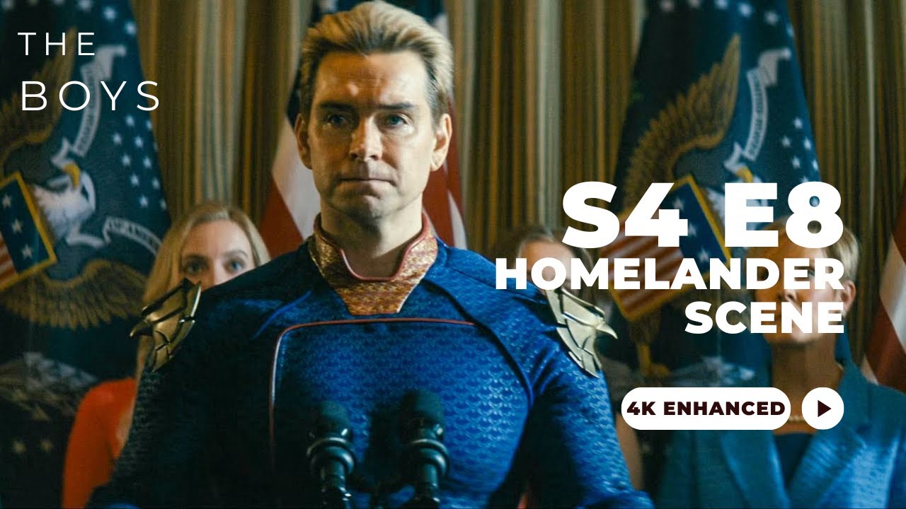 Homelander's Speech Scene｜The Boys Season 4 Episode 8｜Finale - YouTube