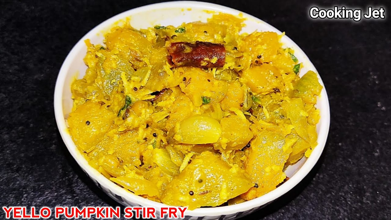 Parangikai Poriyal | Poosanikai Poriyal | Yellow Pumpkin Recipe ...