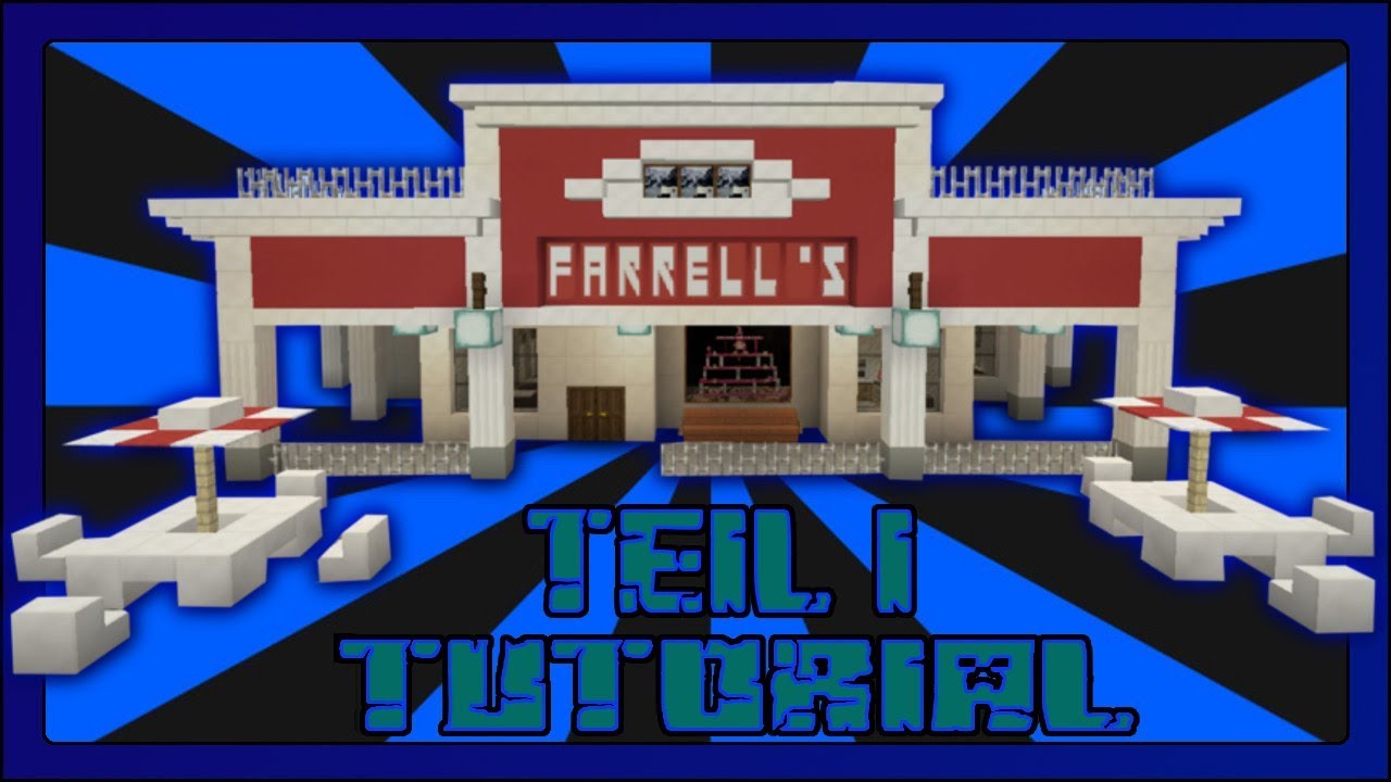 Minecraft Farrells Eiscafé 🍨 #001 | Minecraft Eiscafe - YouTube