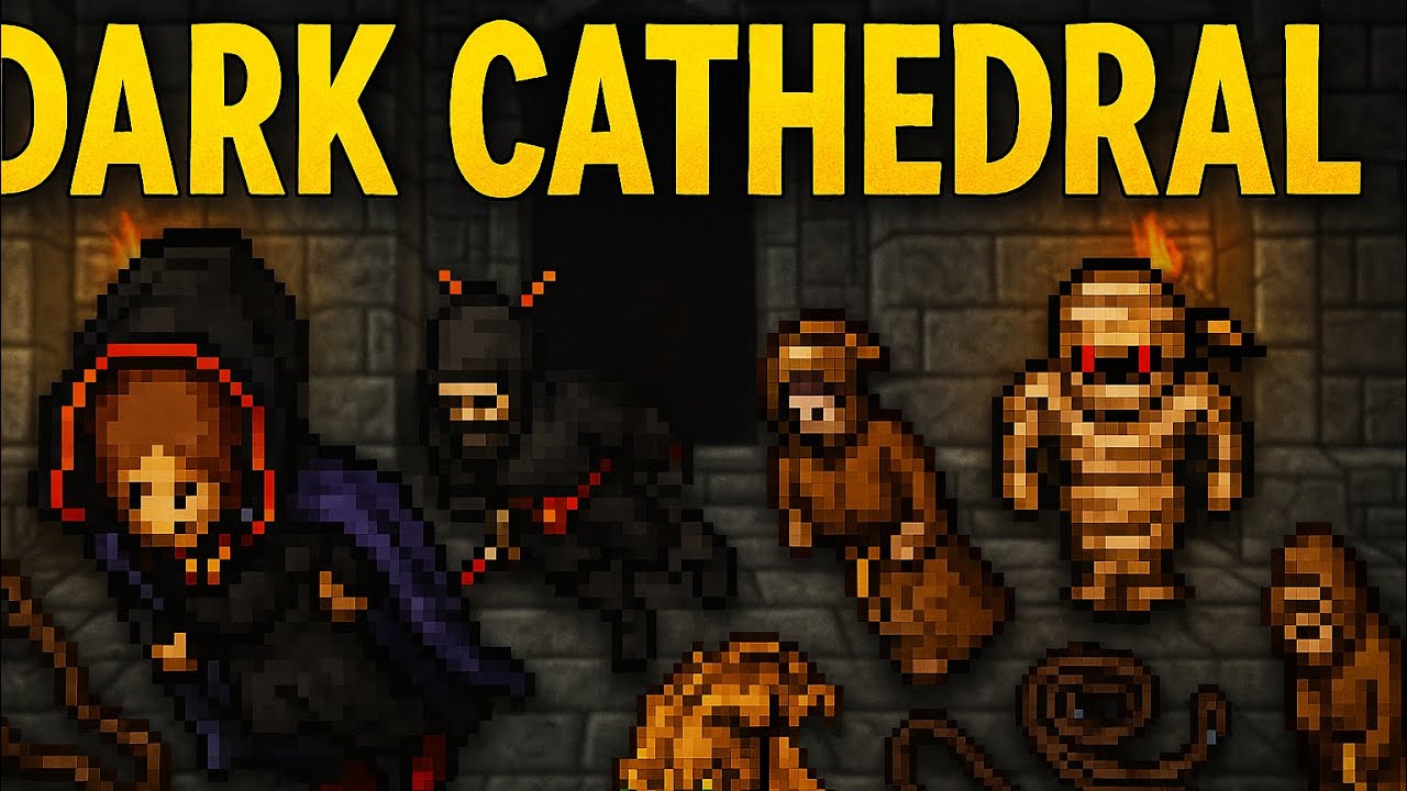 Tibia: HUNT DARK CATHEDRAL | LEVEL 40+ | MUITO PROFIT ROPE BELT TODAS ...