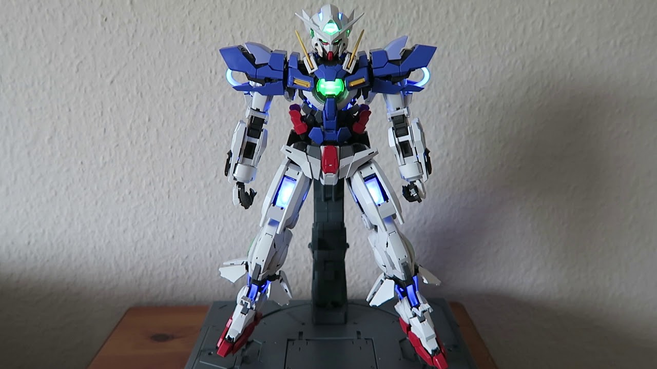 Perfect Grade Exia Lighting LED show - YouTube