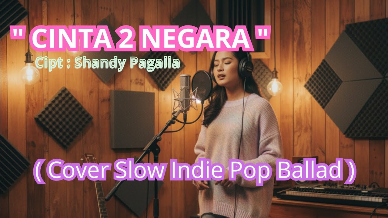 " CINTA 2 NEGARA " Cipt : Shandy Pagalla ( Cover Slow Indie Pop Ballad ...