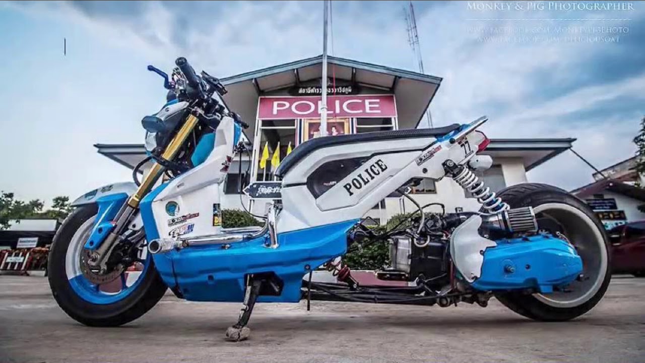 Honda Zoomer X - Mods. (Part 1) - YouTube