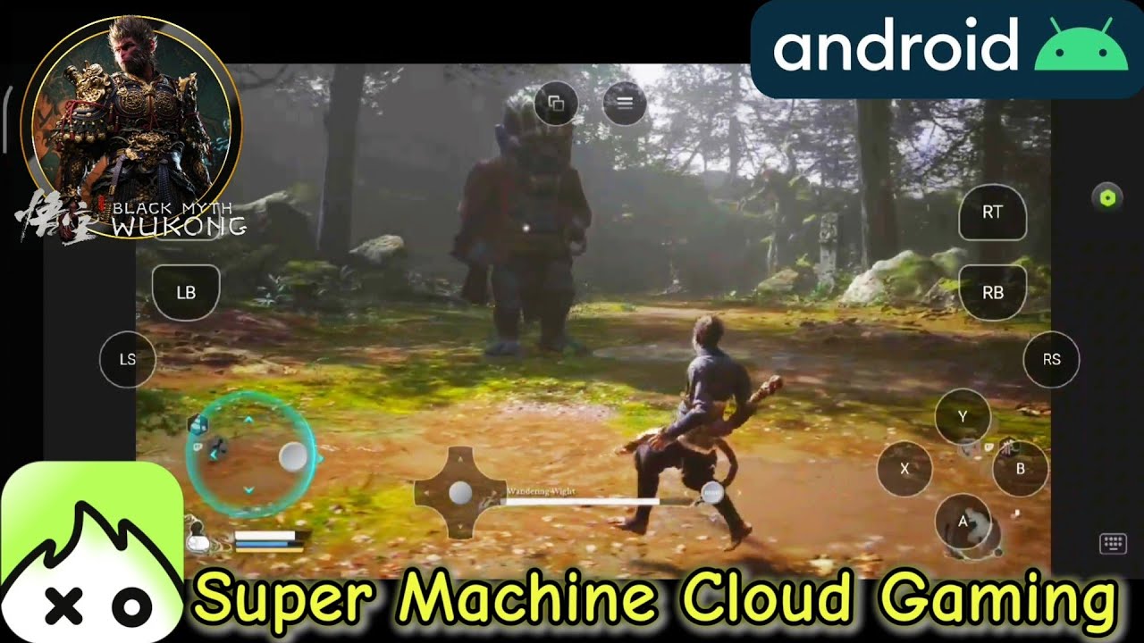 Main Black Myth Wukong di Super Machine Cloud Gaming Android - YouTube