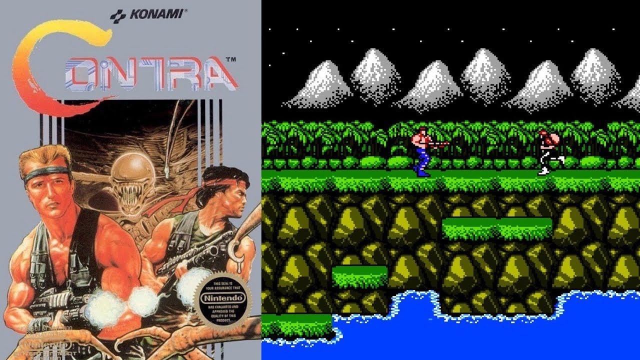 Contra - Walkthrough - YouTube