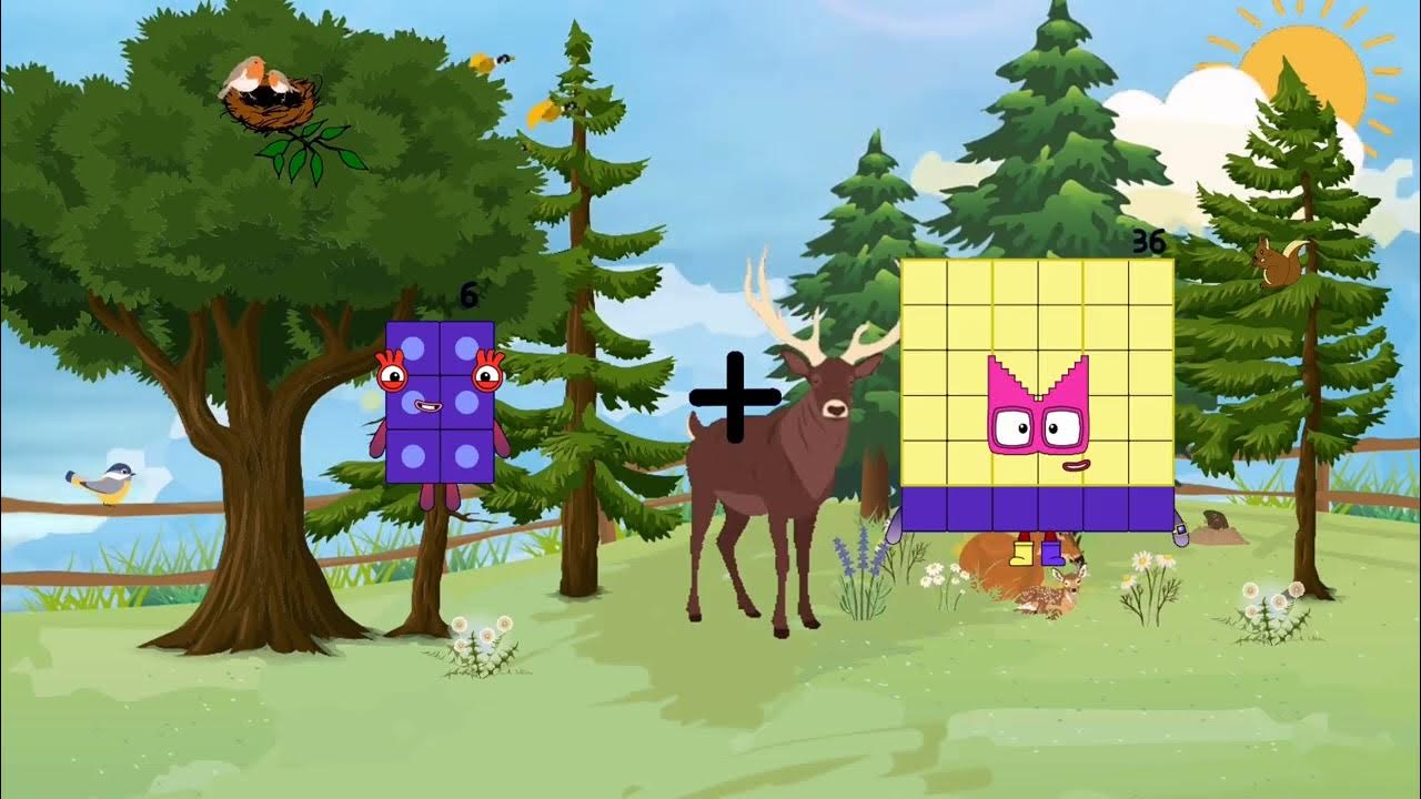 Numberblocks Math: Two Digit Addition Numberblocks | Fun Math for Kids | LEVEL 1 | #8 - YouTube