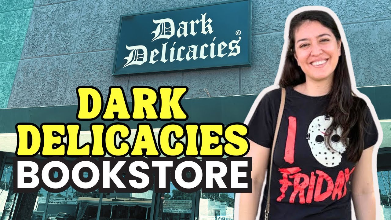 Visiting Dark Delicacies Horror Bookstore in Los Angeles - YouTube