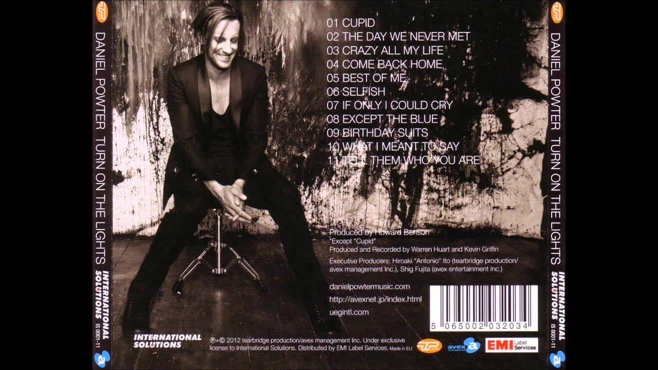 Daniel Powter-Turn on the Lights (Full Album) - YouTube