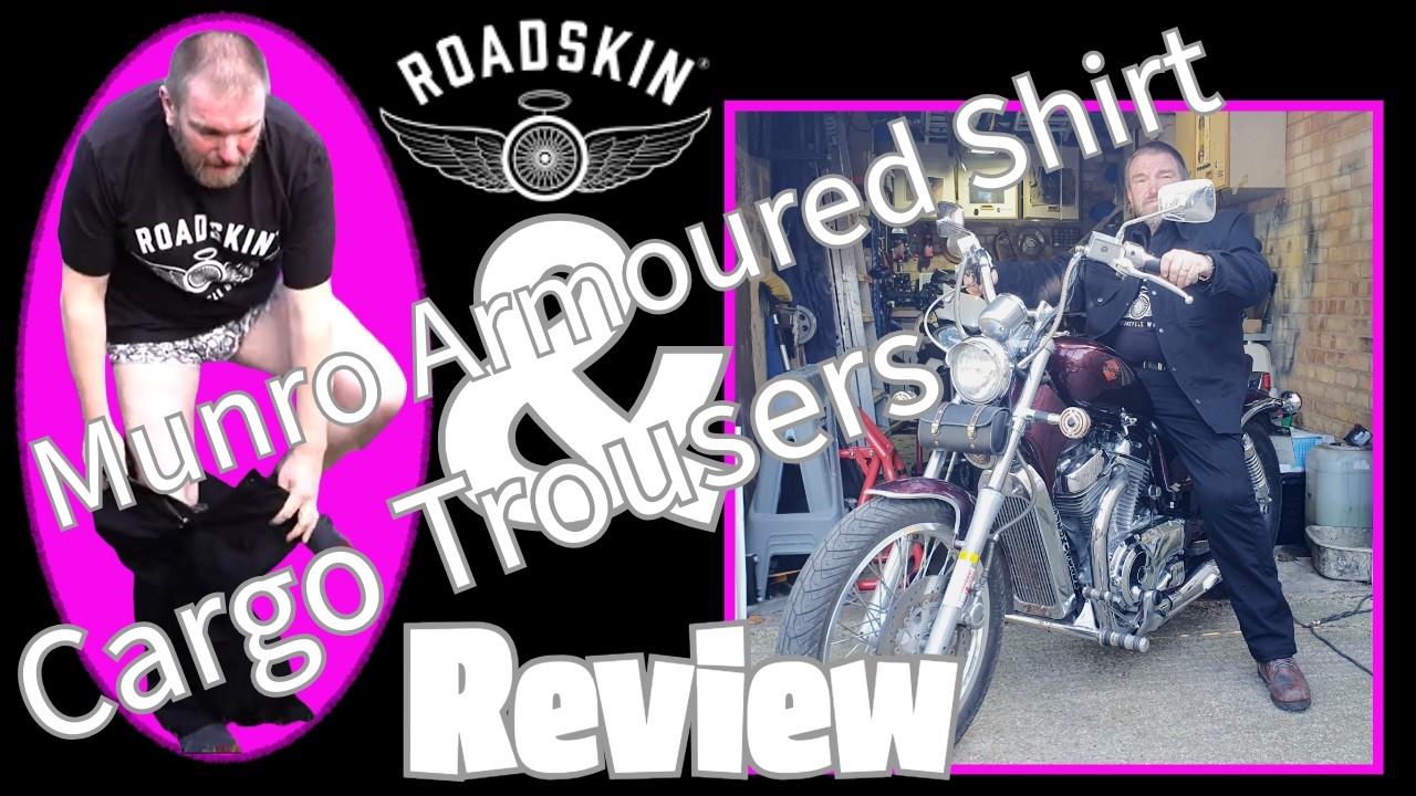 Roadskin AA rated Munro Armoured Shirt & AA Rated Cargo Trousers Review ...
