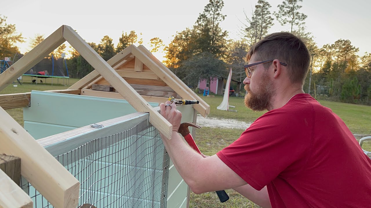 New bunny with luxury DIY cage & Concrete on the Homestead! Oct-Nov ...